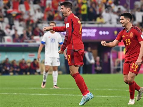Qatar 2022 España le realizó a Costa Rica una de las mayores goleadas