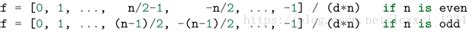 numpy中的fft和scipy中的fft，fftshift以及fftfreq np fft fftshift 和 np fft fft 的
