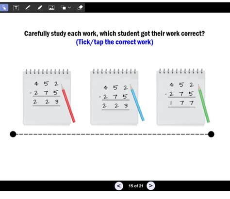 Subtraction With Regrouping Solve Word Problems By Go Interactive Math