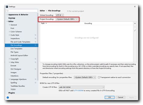 【错误记录】intellij Idea 中 Java 代码中的中文注释报错 Menu File Settings Editor