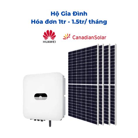 Hệ Thống điện Năng Lượng Mặt Trời Hòa Lưới Trọn Gói 3kw Pvn Chuyên
