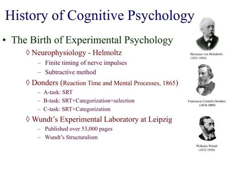 PPT Cognitive Psychology Chapter 1 1 Introduction PowerPoint