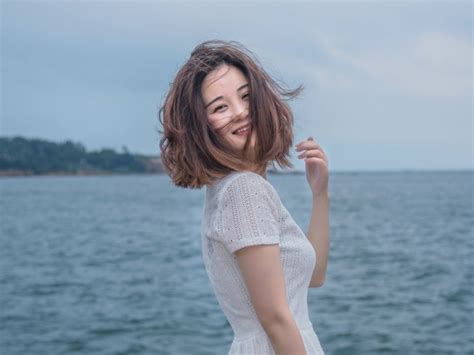 青岛夏日海边妹子摄影沐风摄影 站酷zcool