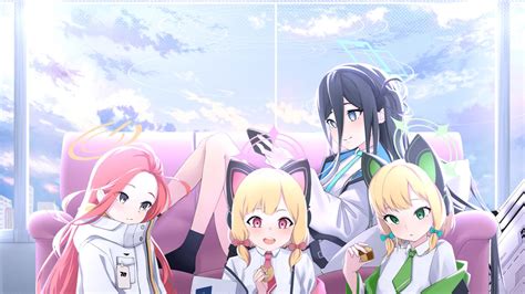 Hd Desktop Wallpaper Video Game Blue Archive Saiba Momoi Saiba