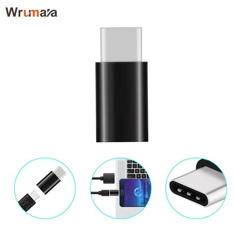 USB Cable USB C 3 1 Type C Male To Micro USB Female Adapters Type C Converter Mobile Phone