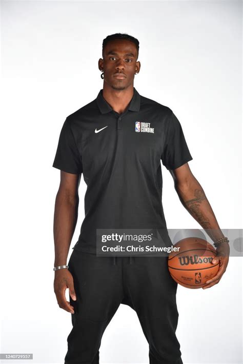 Nba Prospect Jalen Duren Poses For A Portrait During The 2022 Nba