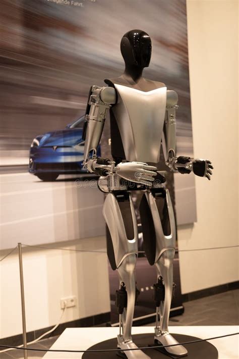 Featuring Tesla Bot Optimus Humanoid Robot Prototype By Tesla Inc