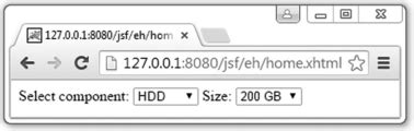 Java Server Faces Event Handling HKT SOFT
