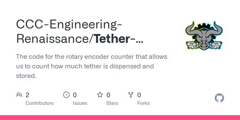 Github Ccc Engineering Renaissance Tether Counter Rotary Encoder The