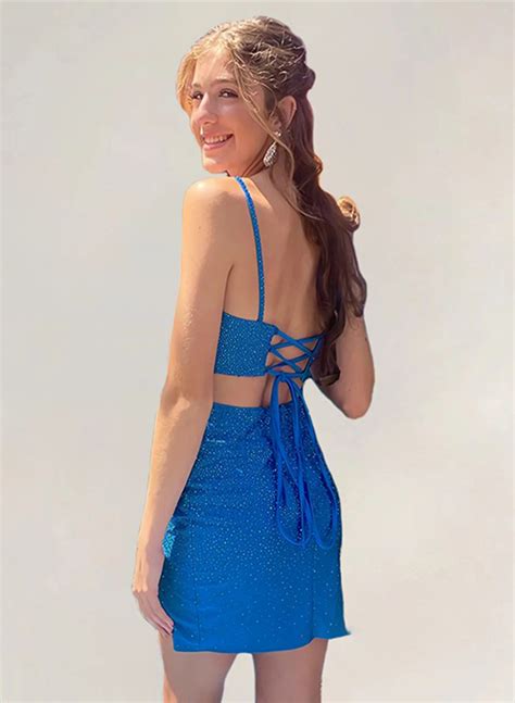 Sheathcolumn Square Neckline Shortmini Lace Cocktail Dresses Missacc