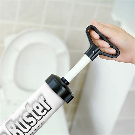 Помпа за сгъстен въздух за отпушване на запушени тръби на мивка вана