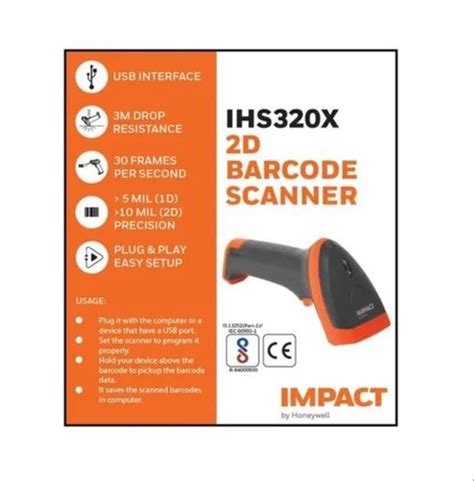 Wiredcorded Honeywell Ihs310x 1d Laser Barcode Scanner At ₹ 2500