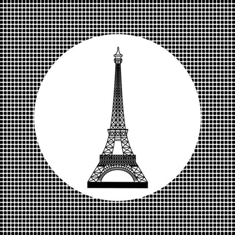 Eiffel Tower Sign Stock Vector Image By ©opti Mistka 60752327