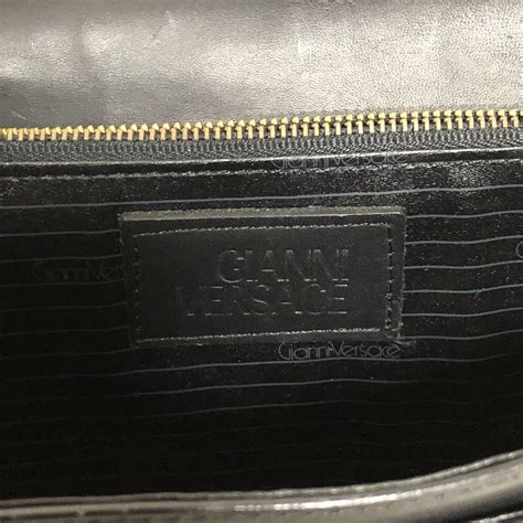 ヴェルサーチ Gianni Versace ジャンニ ヴェルサーチ バッグ クラッチ バッグ カバン 鞄 セカンド バッグ メンズ バッグ 黒