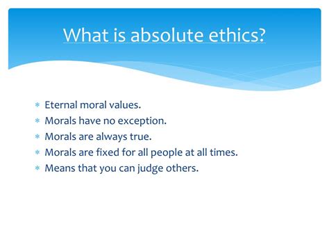 Ppt Absolute Ethics Powerpoint Presentation Free Download Id 6835272