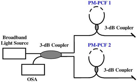 Experimental Setup Of In Parallel Multiplexing Technique For Pm Pcf Download Scientific Diagram