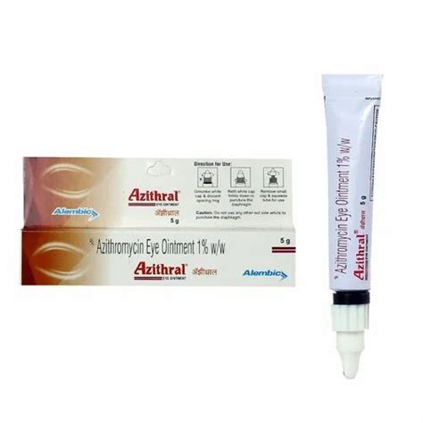 Azithromycin Eye Ointment Packaging Size 5 Gm At ₹ 180piece In Nagpur