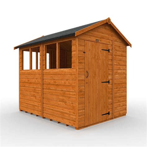 Sunlit Apex Shed Custom Made Shed TigerFlex Tiger Sheds