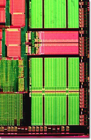 Molecular Expressions Chip Shots IBM Motorola Integrated Circuits