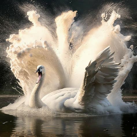 Birds Exploding Rmidjourney