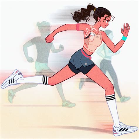 I N D U S T R I A L Ⓝⓐⓓⓐ Ⓢⓗⓔⓗⓐⓑ Running Cartoon Drawing Person