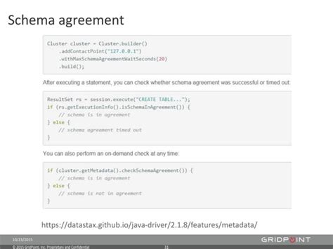 Managing Schema Migrations In Cassandra Ppt