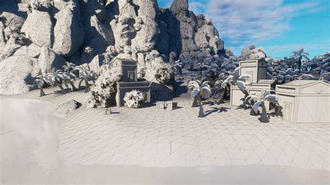 Stylized Beach Environment Unreal Engine 5 3d Model Turbosquid 2018412