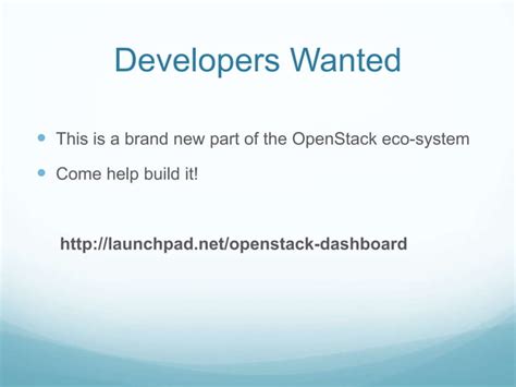 Openstack Vagrant Dashboard Ppt
