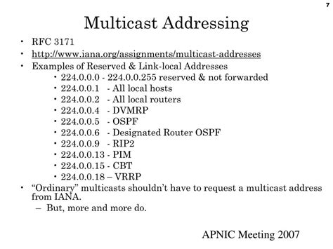 PPT Multicast And Addressing PowerPoint Presentation Free Download ID 5772817