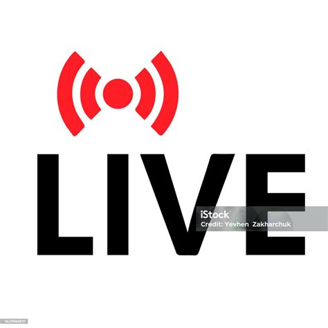 라이브 스트리밍 아이콘의 집합입니다 라이브 스트리밍 방송 온라인 스트림의 빨간색 기호 및 버튼 Tv 쇼 영화 및 라이브 공연을 위한 세 번째 템플릿을 낮춥니다 벡터 0명에