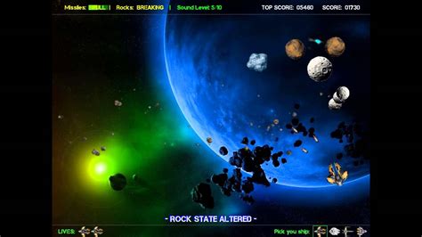 Ricerocks In Python Asteroids Clone By Marios Mamzeris Youtube