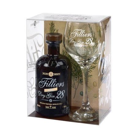Filliers Dry Gin 28 50cl Inclusief Glas Goedkoopdrank