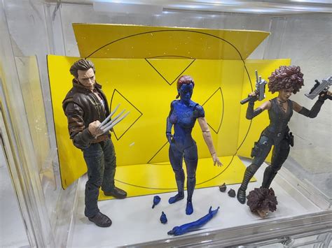 Marvel Legends 6 Inch Figure Mcufox Wolverine Mystique Domino