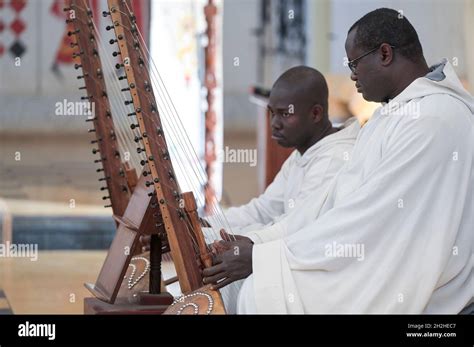 Senegal Benedictine Monastery Keur Moussa Monks Recite Gregorian