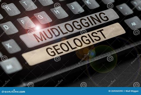 Text Caption Presenting Mudlogging Geologist Conceptual Photo Gather Information And Creating A