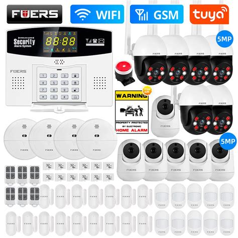 Fuers W210 Tuya Smart Alarm System Kit Wifi Gsm Fuers