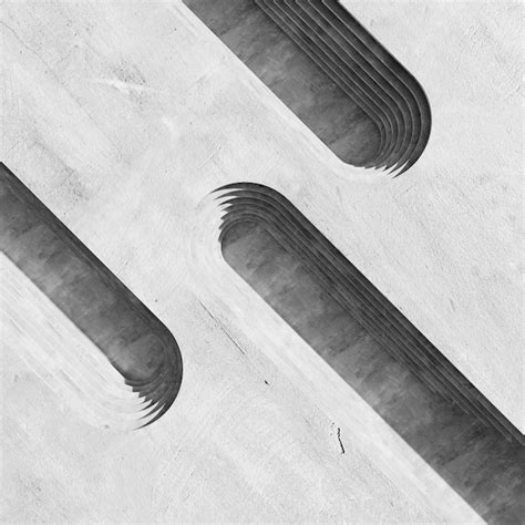 흑백 3d 배경 무료 사진