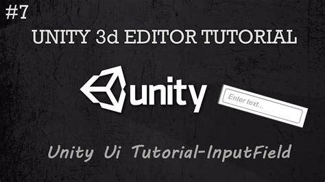 Unity UI Tutorial Input Field Content Handler YouTube