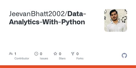 Github Jeevanbhatt Data Analytics With Python