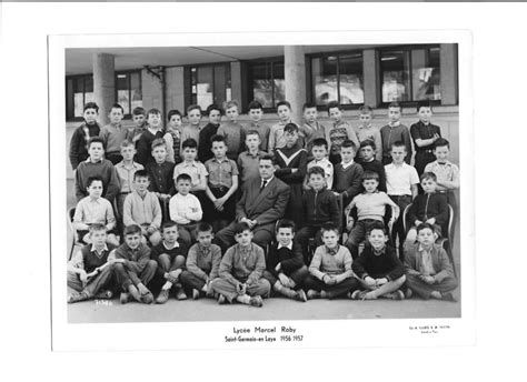 Photo De Classe Cm2 De 1957 Lycee Marcel Roby Copains Davant