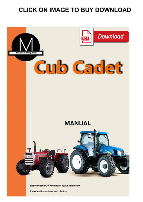 Cub Cadet 8354 8404 Compact Tractor Repair Service New Manual By