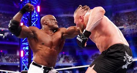 Wwe Wrestlemania Shock Update Emerges For Bobby Lashley V Brock Lesnar