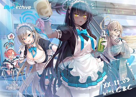 Asuna Karin Neru And Akane Blue Archive Drawn By Ika Danbooru