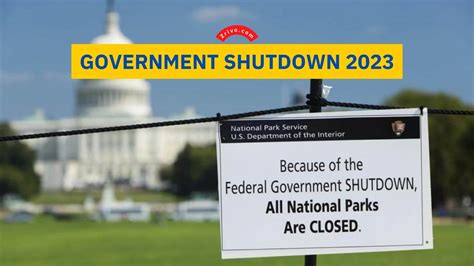 Government Shutdown 2023