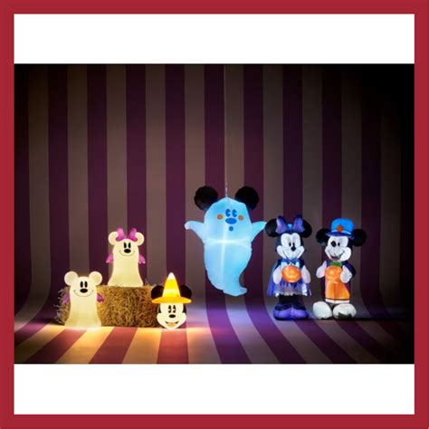 Spooky Fun Lighted Mickey Mouse Halloween Decor