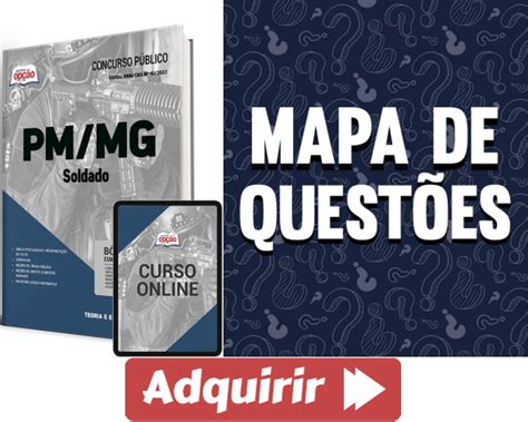Apostila Concurso PM MG 2024 Soldado PM 2ª Classe Apostilas