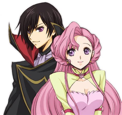 Lelouch Lamperouge And Euphemia Li Britannia Code Geass Drawn By