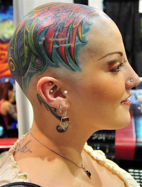 Hairdare Bald Smooth Headshave Closeshave Baldwoman Shavedhead