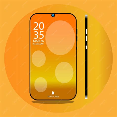 Premium Vector Smartphone Vector Illustrationtemplate For Infographics Or Presentation Ui