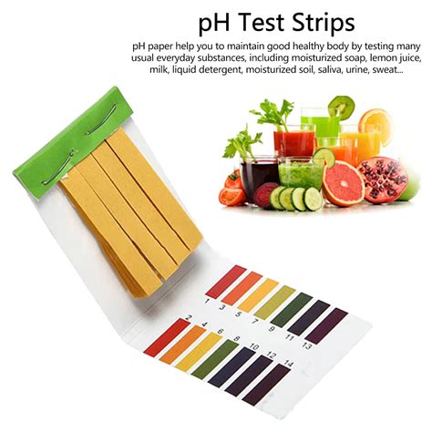 Ph Test Strip 1 14 Test Paper Litmus Test 80 Strips Aquarium Pond Water